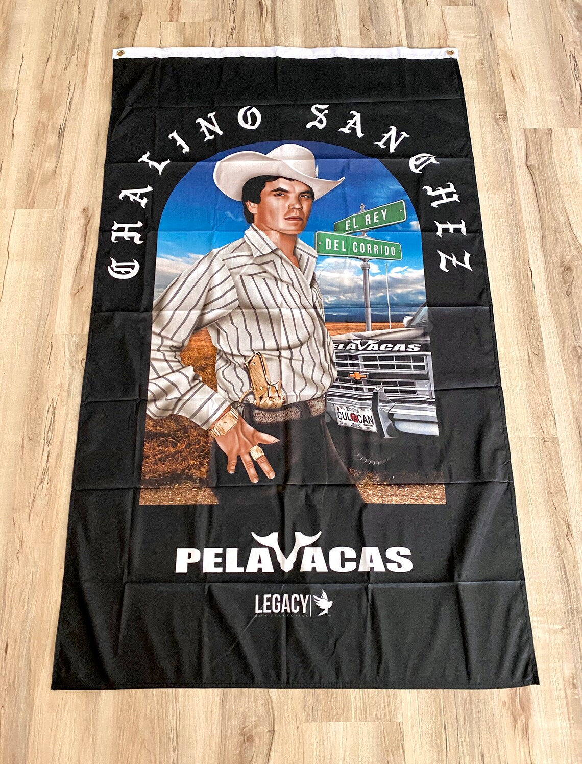 Chalino Sanchez Pelavacas 3ftx5ft Flag Banner Free Shipping - Etsy