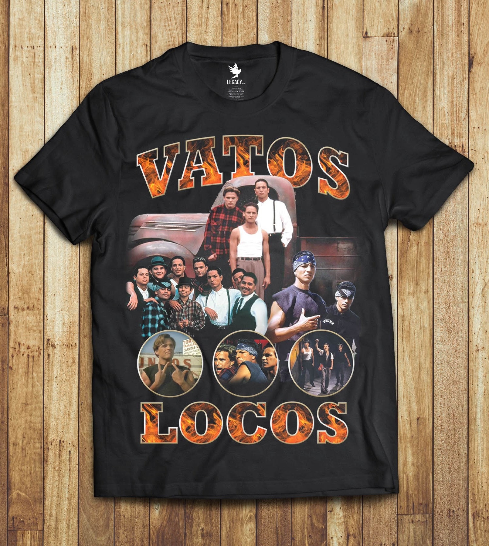 Vatos Locos Tribute T-shirt *vintage Edition* - Etsy