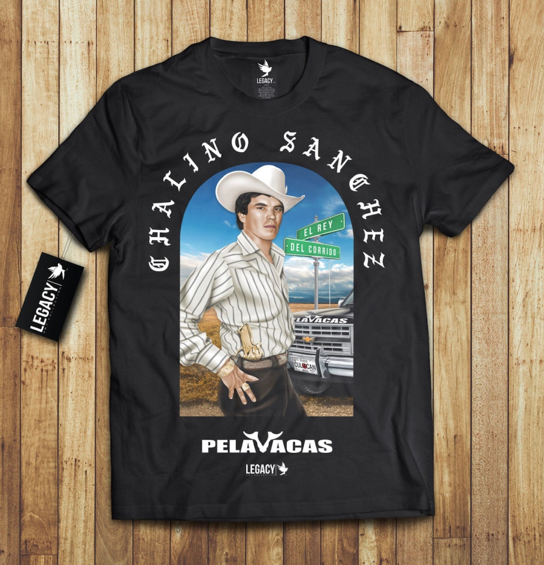 Chalino Sanchez Pelavacas T-shirt 100% Cotton Free Shipping - Etsy