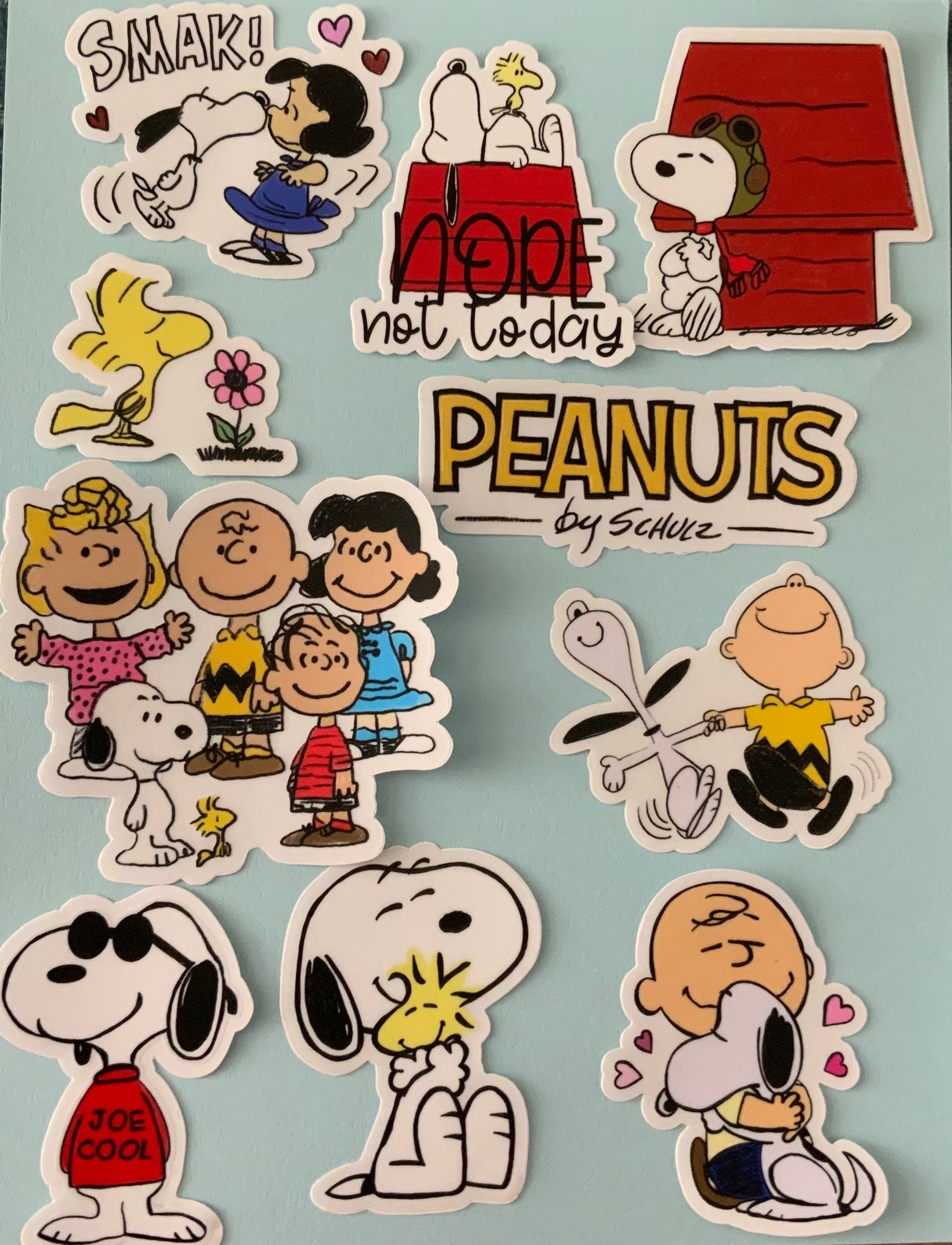 Peanuts Inspired -Snoopy and Charlie Brown Sticker sold by Israel ...