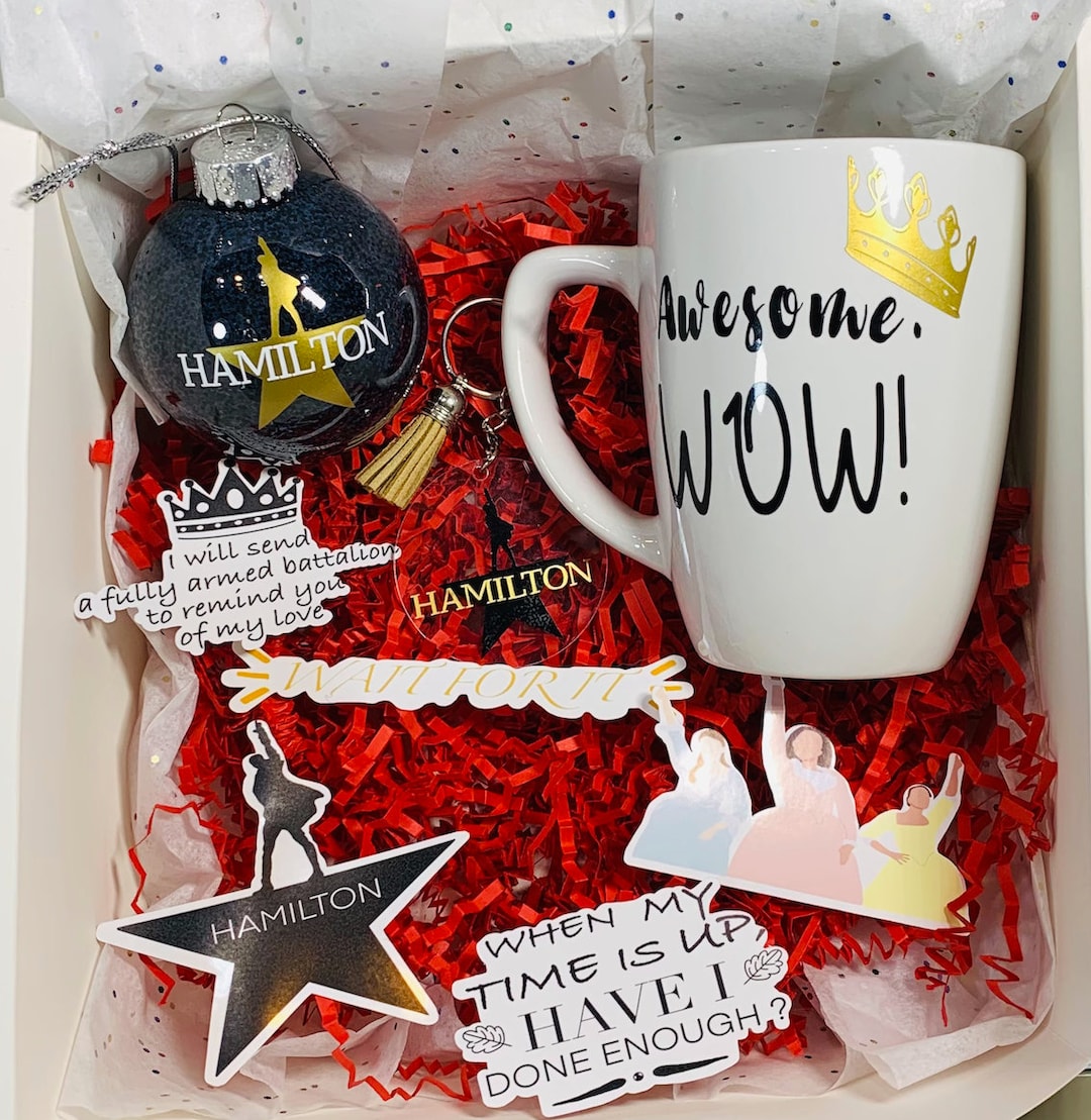 Hamilton Christmas & Holiday Gift Box | Musical Disc Ornament and ...