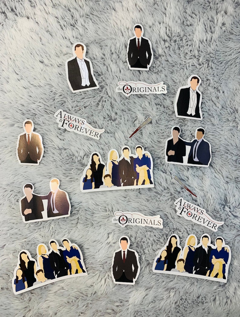 The Originals 7-piece Sticker Set| Klaus Mikaelson Stickers | Elijah ...