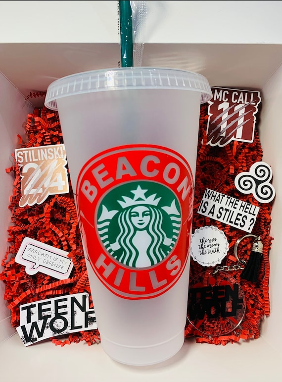 Teen Wolf Holiday Gift Box TV Show Starbucks Iced Coffee | Etsy