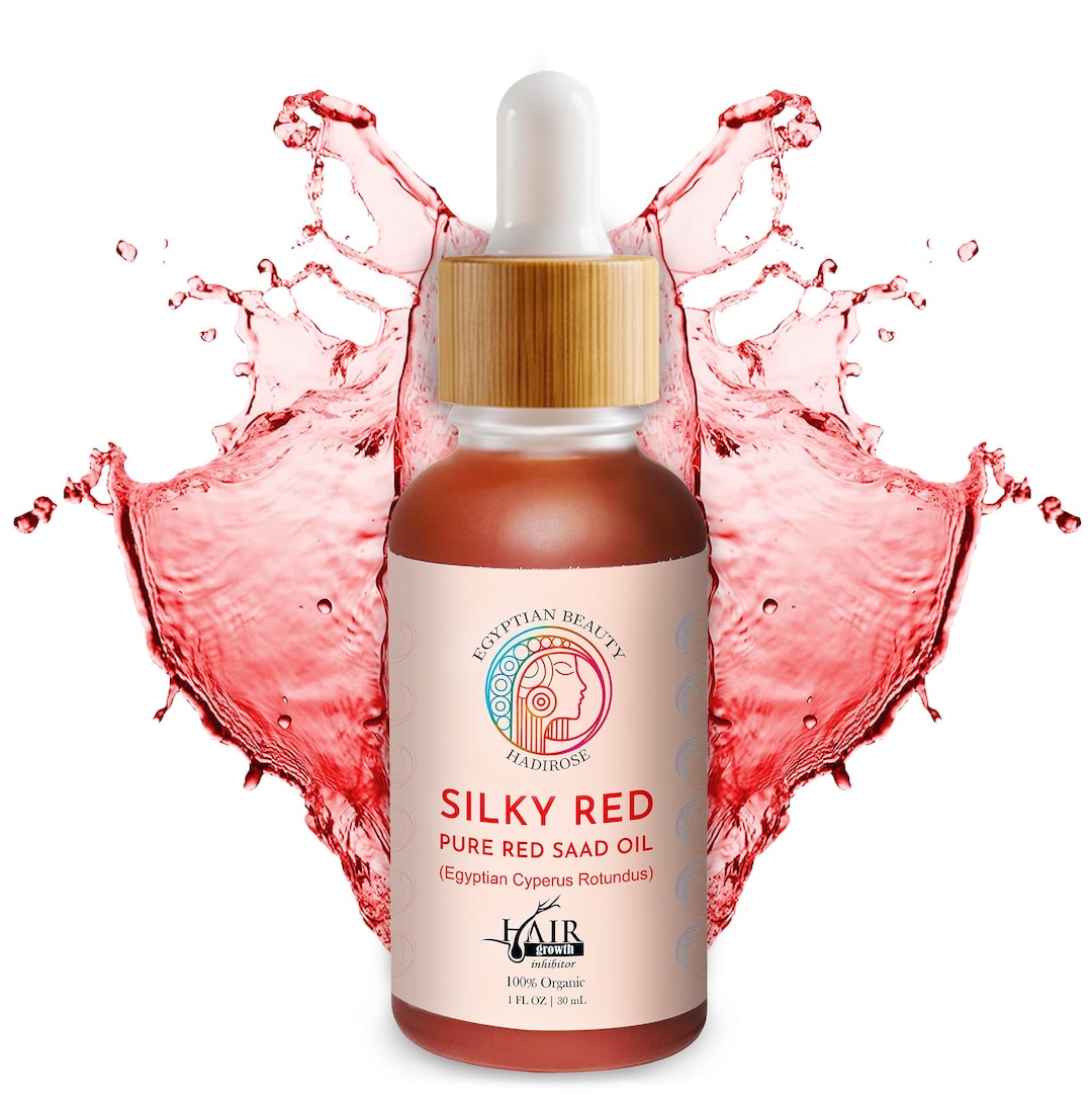 100% Organic Egyptian Cyperus Rotundus Hair Removal Oil | Red Saad Oil ...