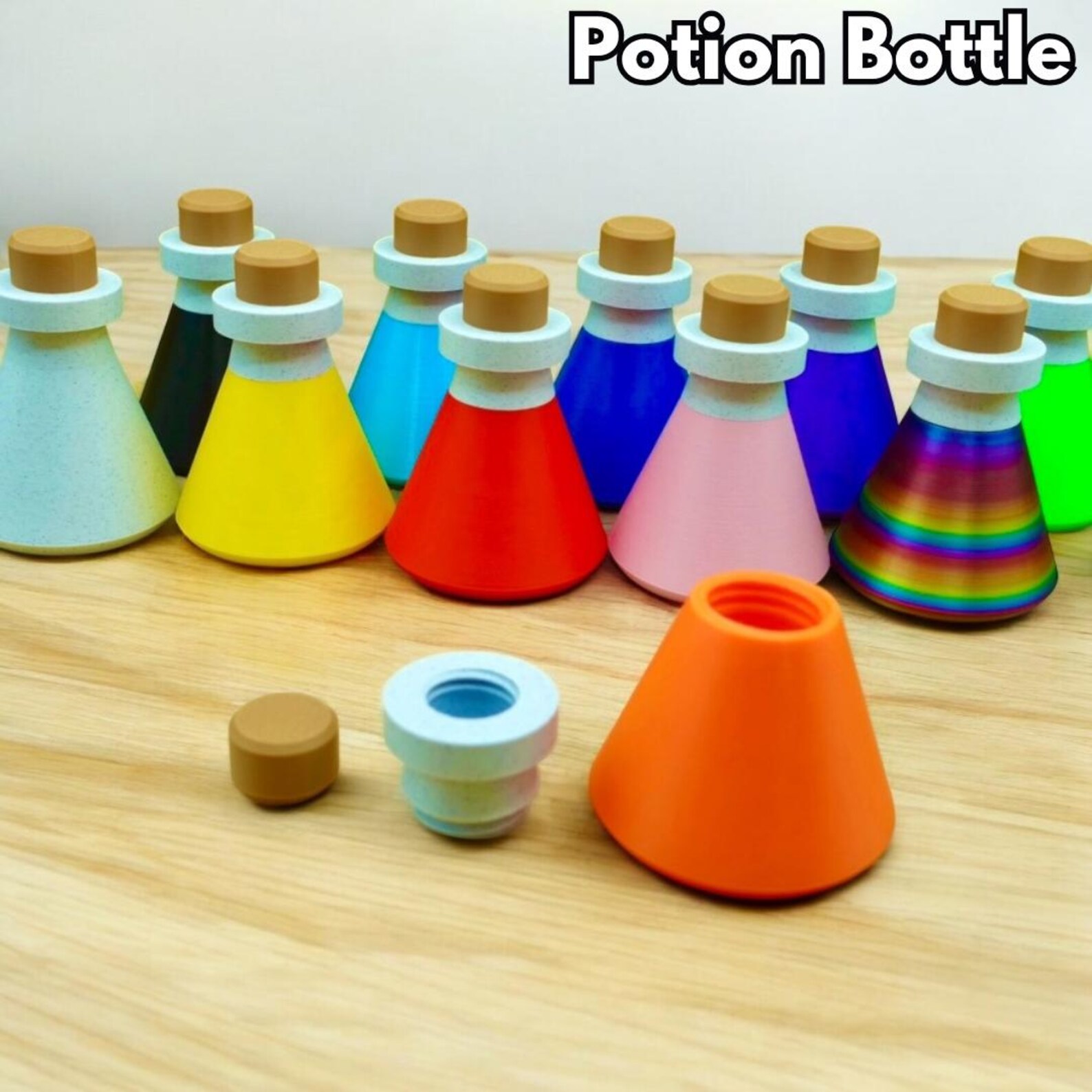 Potion Bottle Stash Jar – Hidden Storage Container & Cosplay Prop ...