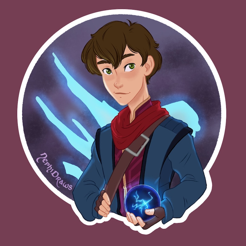 Dragon Prince Character Stickers - Etsy