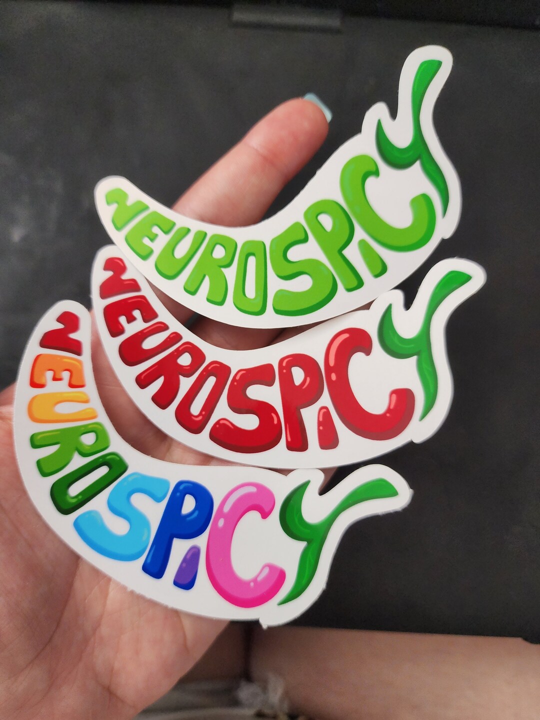 Neurospicy Pepper Sticker - Etsy