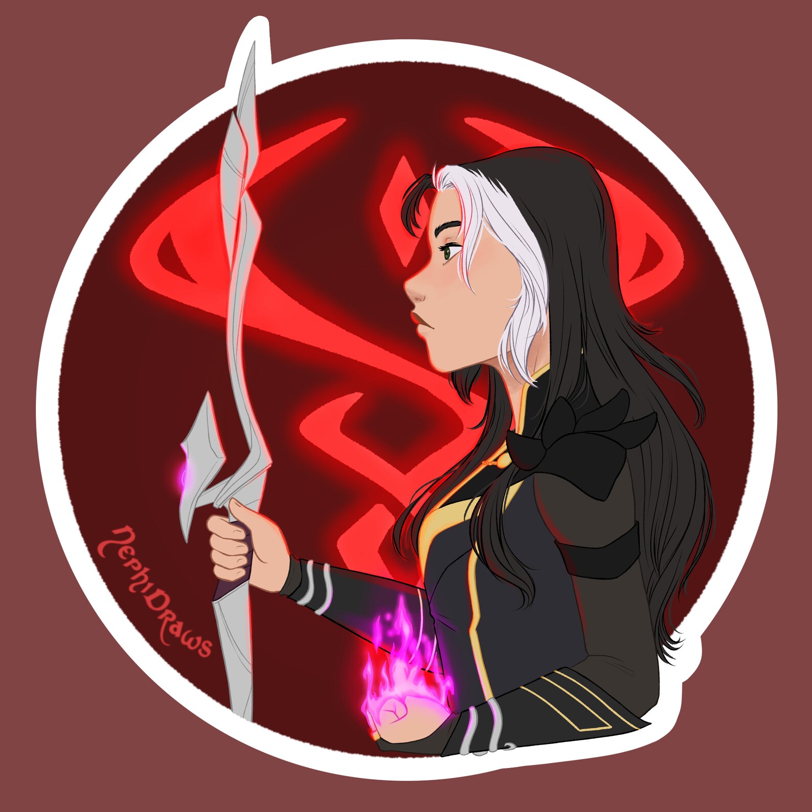 Dragon Prince Character Stickers - Etsy
