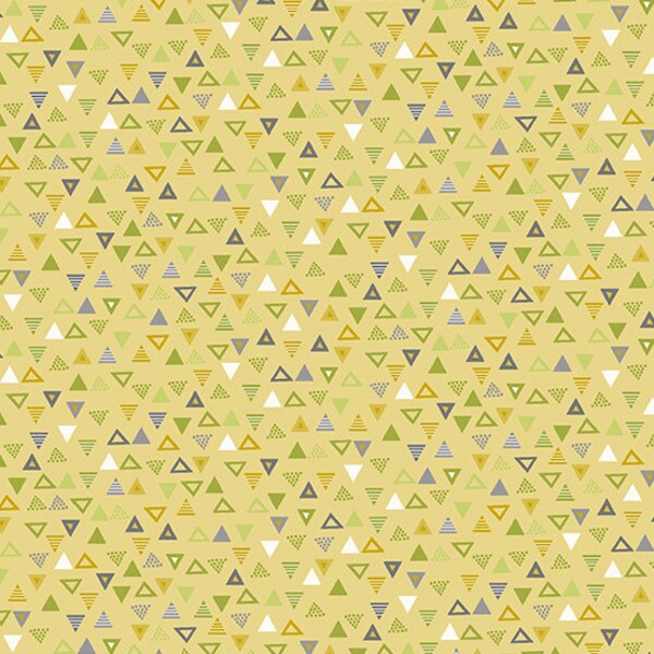 Triangles Fabric - Etsy