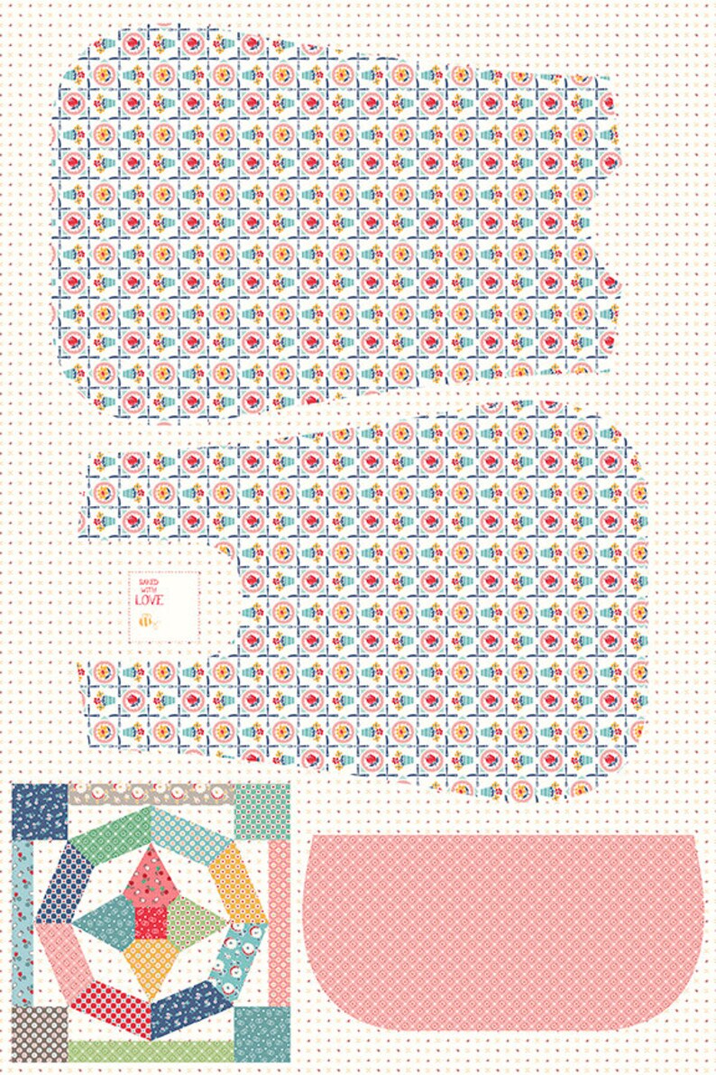 Cook Book Apron Panels by Lori Holt of Bee in My Bonnet for Riley Blake ...