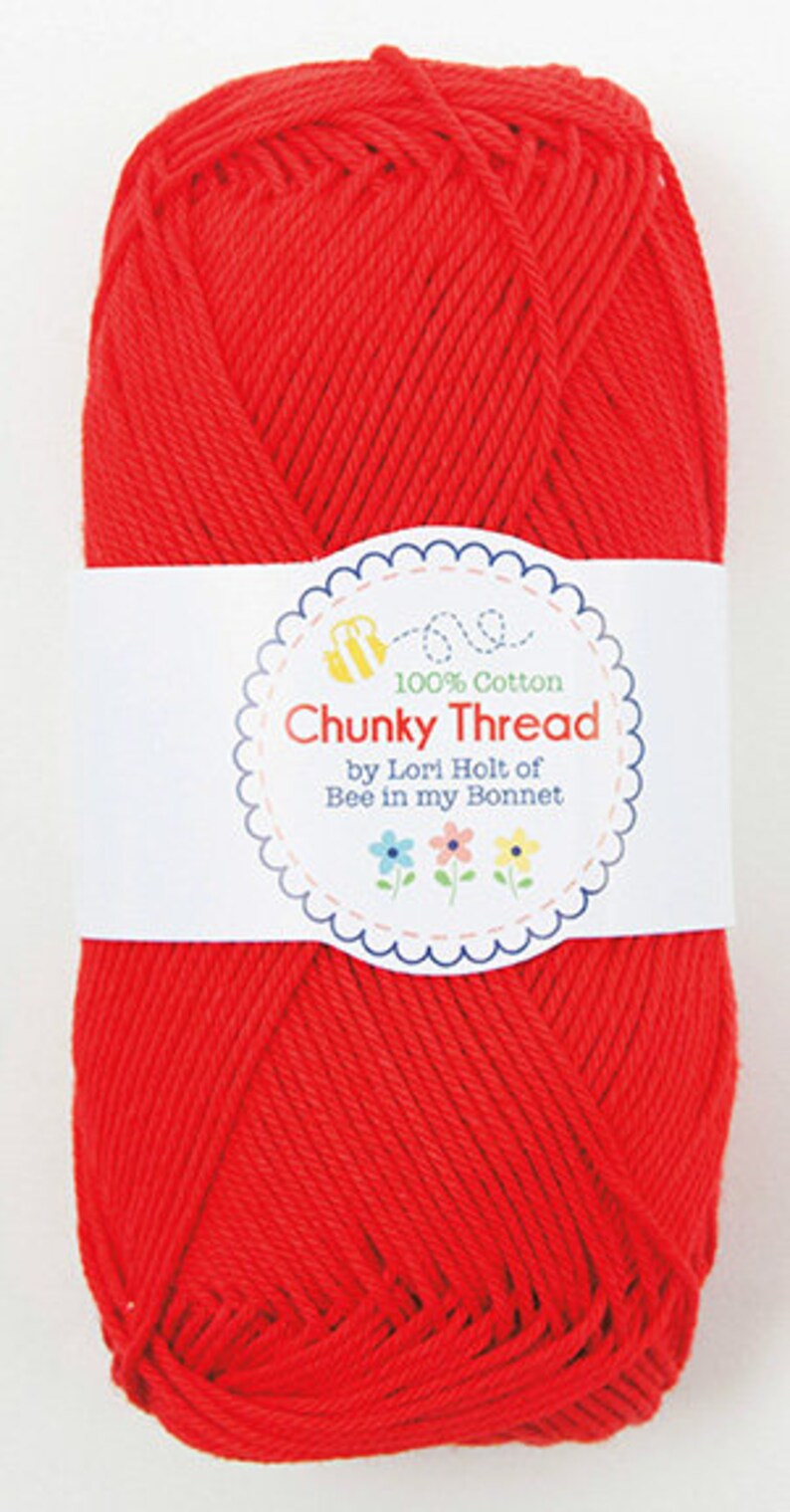 Lori Holt Chunky Thread Red - Etsy
