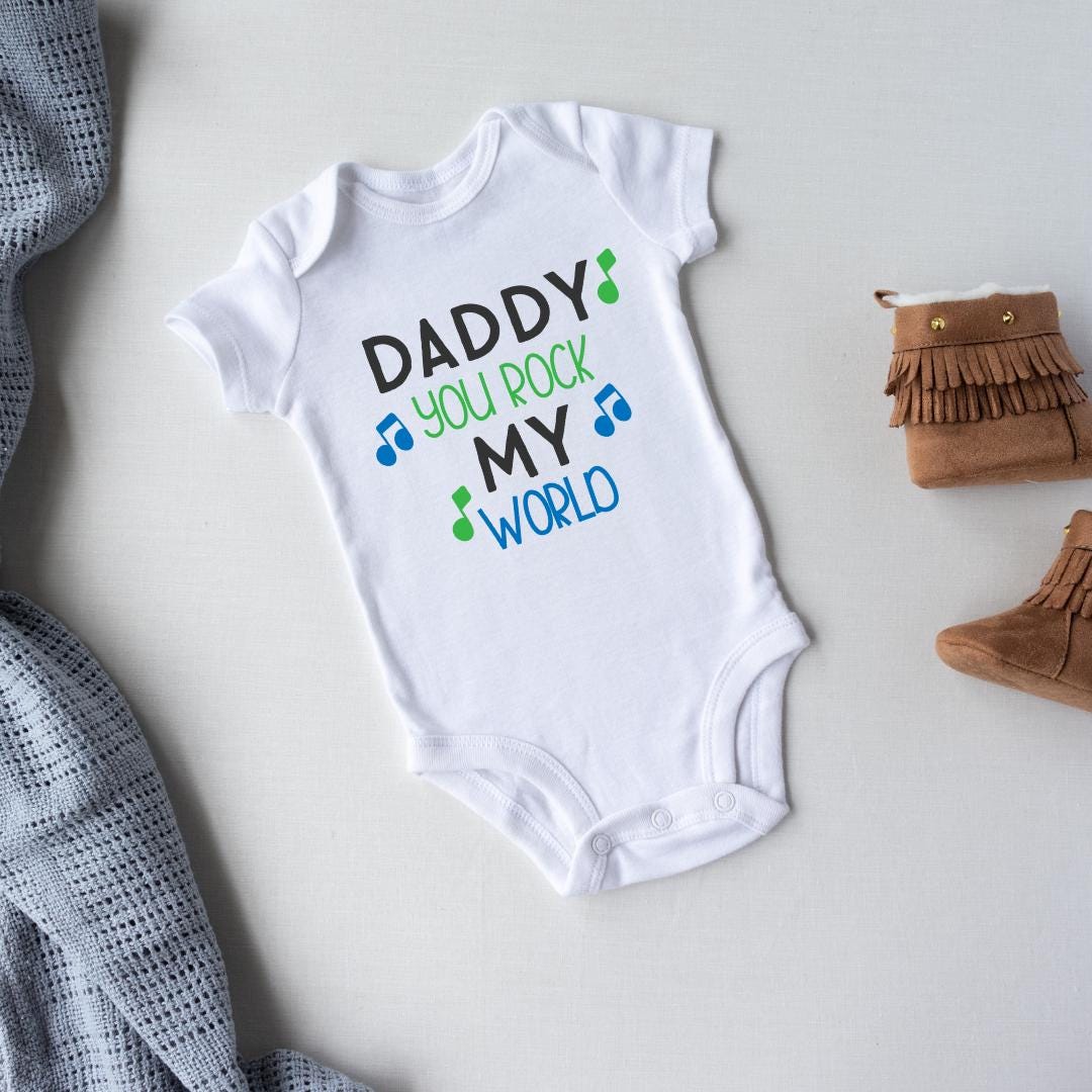 Daddy You Rock My World | PNG Design | Trendy PNG | Digital Files ...
