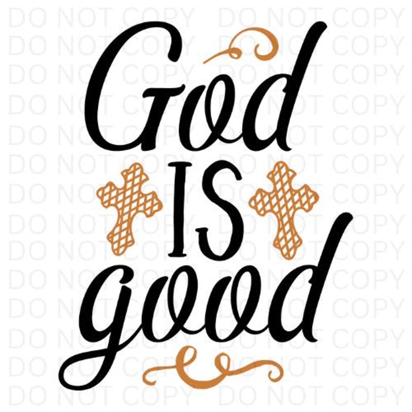 God is Good | PNG Design | Trendy PNG | Digital Files | Instant ...
