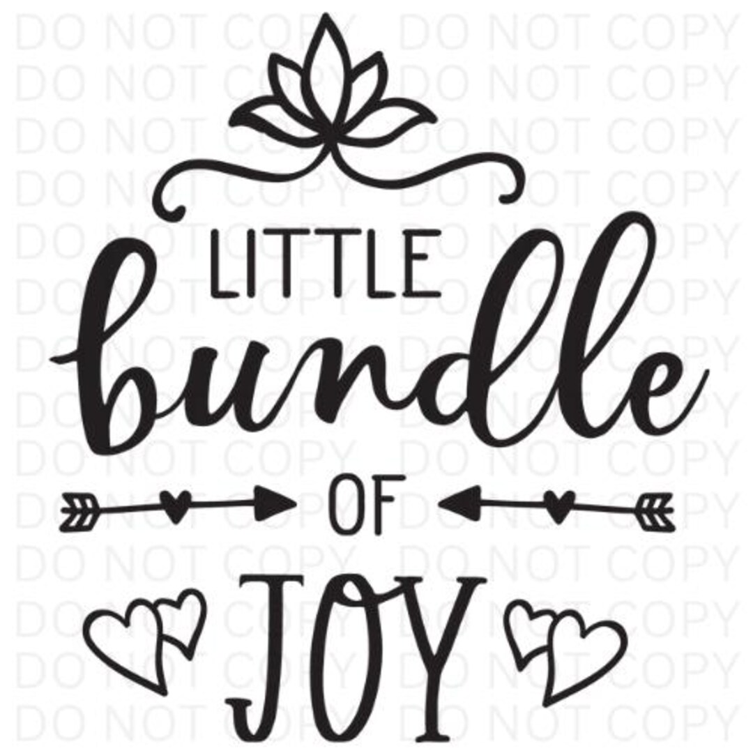 Little Bundle of Joy | PNG Design | Trendy PNG | Digital Files ...
