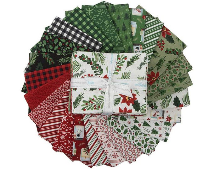 The Magic of Christmas Fat Quarter Bundle by Riley Blake Designs - Etsy