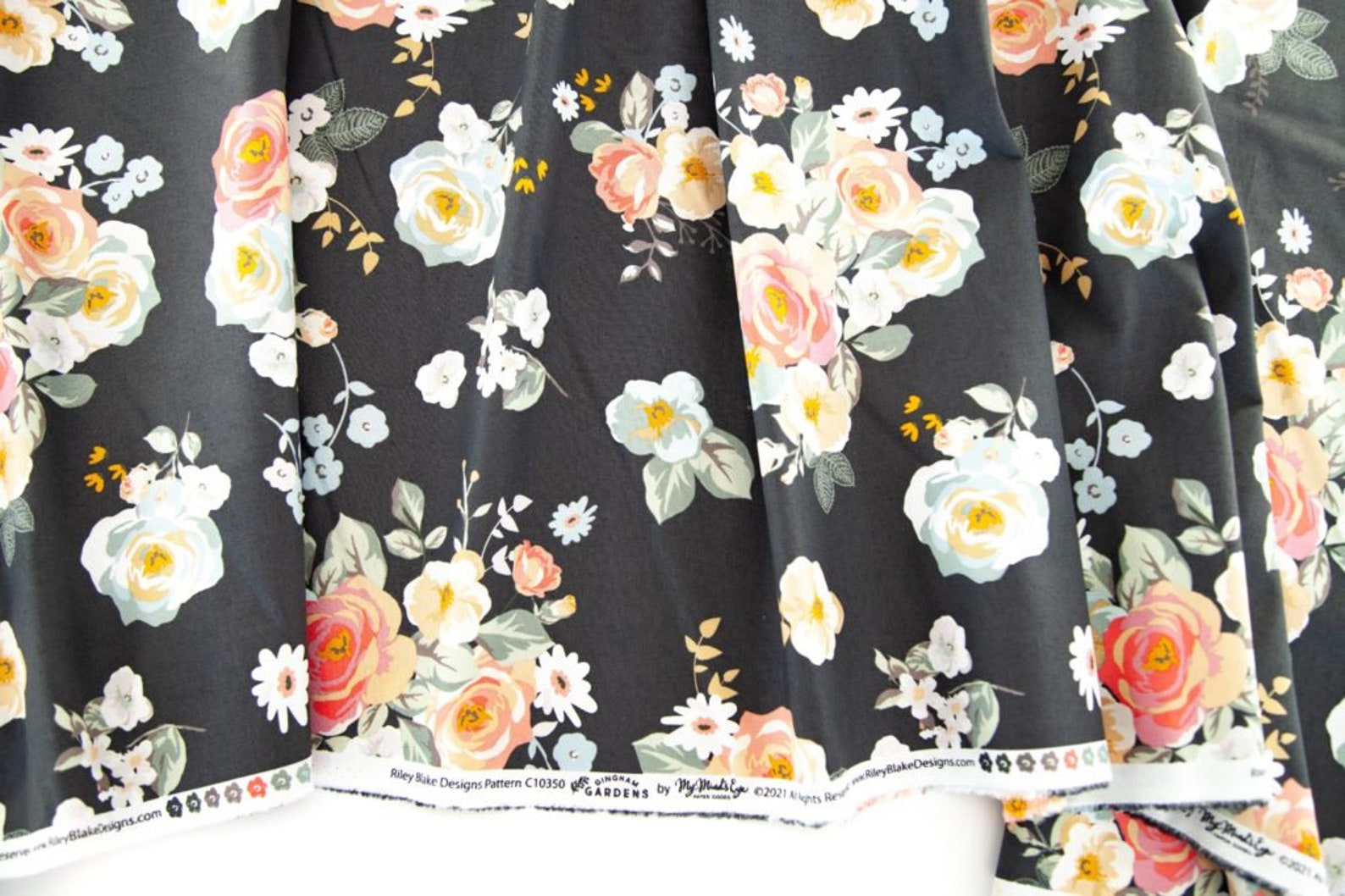 Gingham Gardens Fat Quarter Bundle by Riley Blake Designs - Etsy