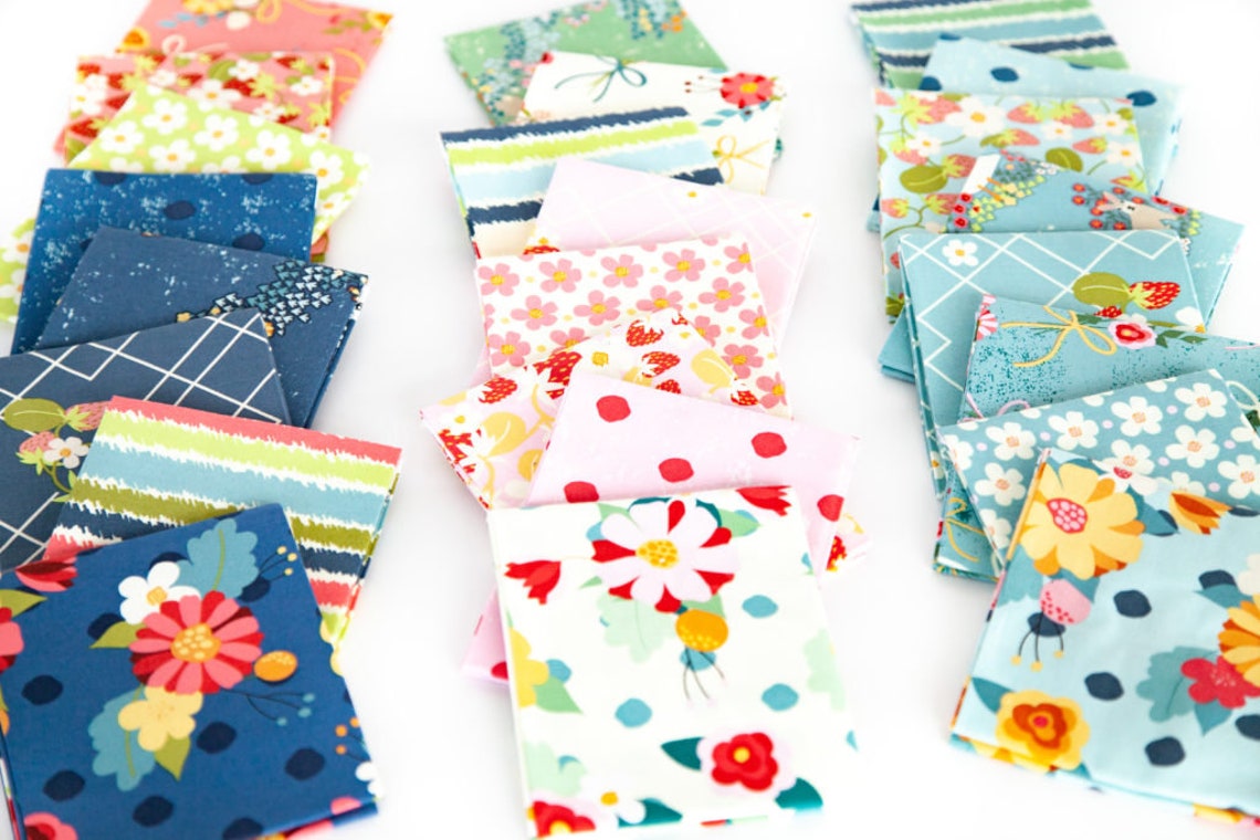 Strawberry Jam Fat Quarter Bundle by Riley Blake Designs - Etsy