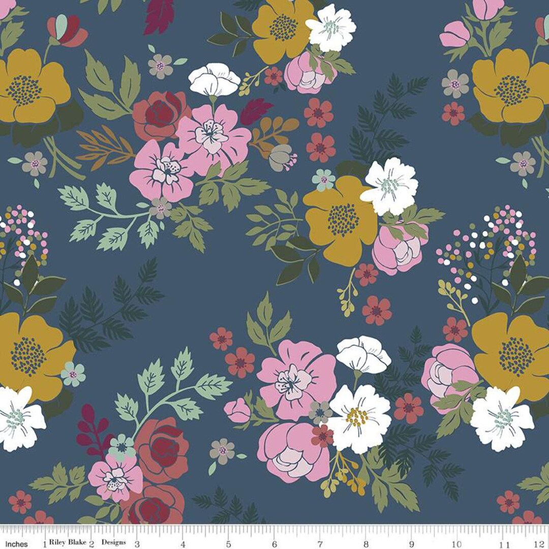 Whimsical Romance Main Print by Riley Blake Designs by Half - Etsy