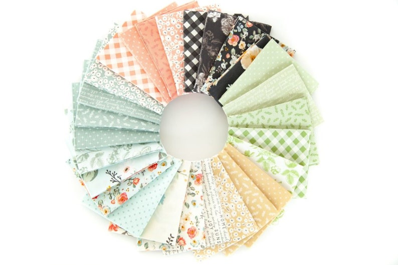 Gingham Gardens Fat Quarter Bundle by Riley Blake Designs - Etsy