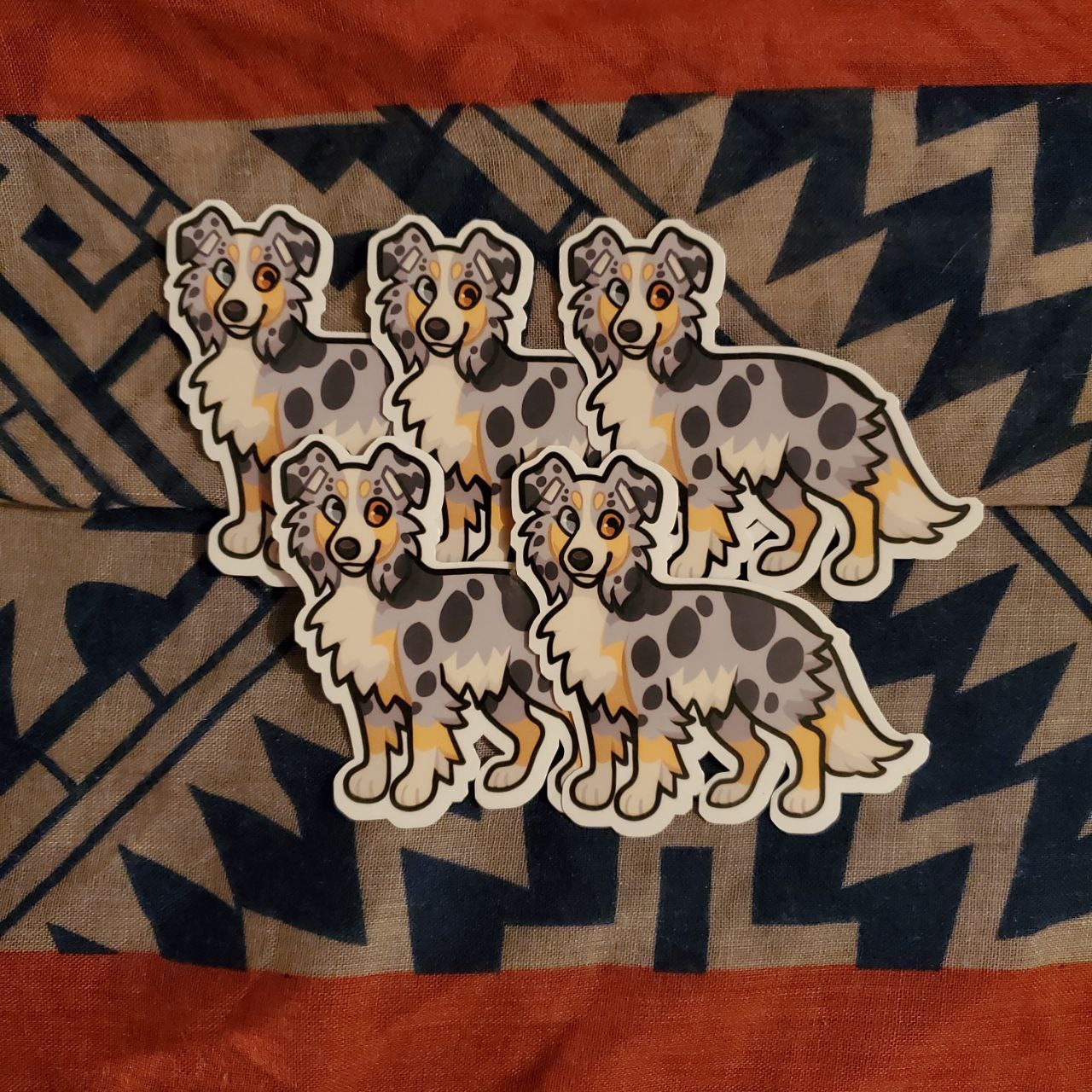 Australian Shepherd Stickers - Etsy