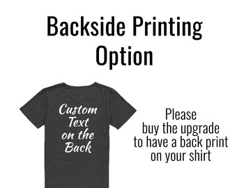 Back Side Upgrade - Etsy