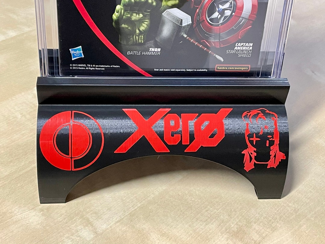 Xero Comic Book Stand 3D Printed black PLA - Etsy