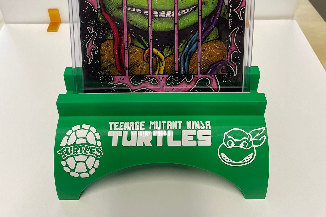 Teenage Mutant Ninja Turtles TMNT Comic Book Stand 3D - Etsy