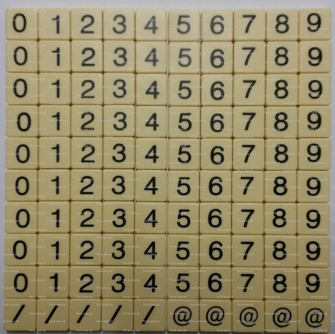 New Scrabble Tiles Letters and Numbers 100 Set of Game - Etsy UK