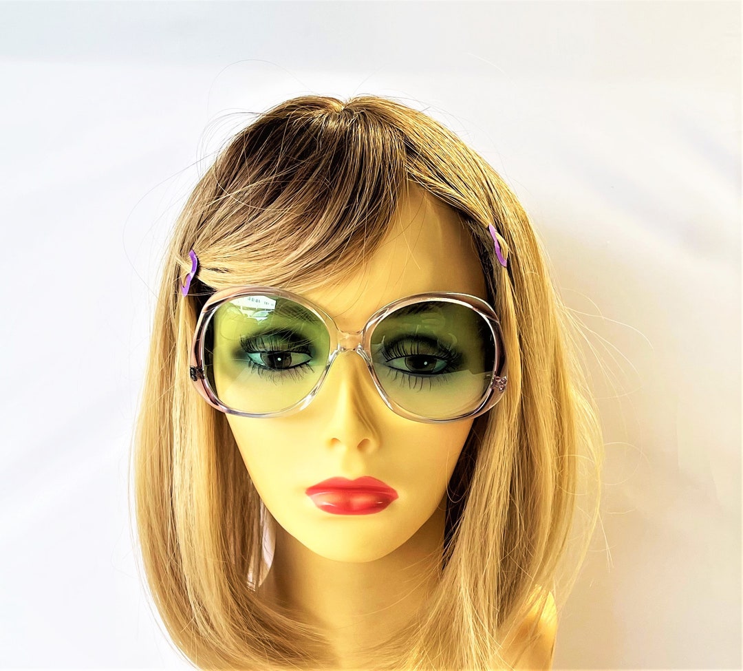 Vintage 1970s ZSA ZSA GABOR "model 2" Drop-arm Sunglasses With Custom ...