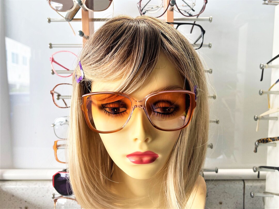 VINTAGE 80s Womens Sunglasses Style "barbara" With Custom Made Gradient ...
