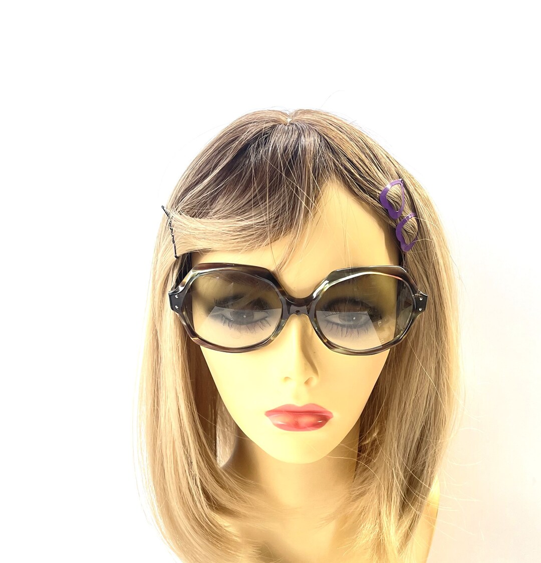 Vintage 70s Womens Sunglasses Model CN170 T AZG by American Optical W ...