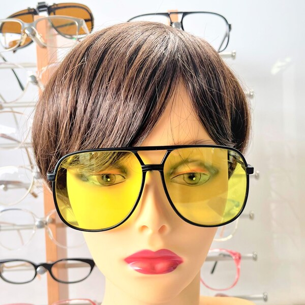 Yellow Frame Sunglasses - Etsy