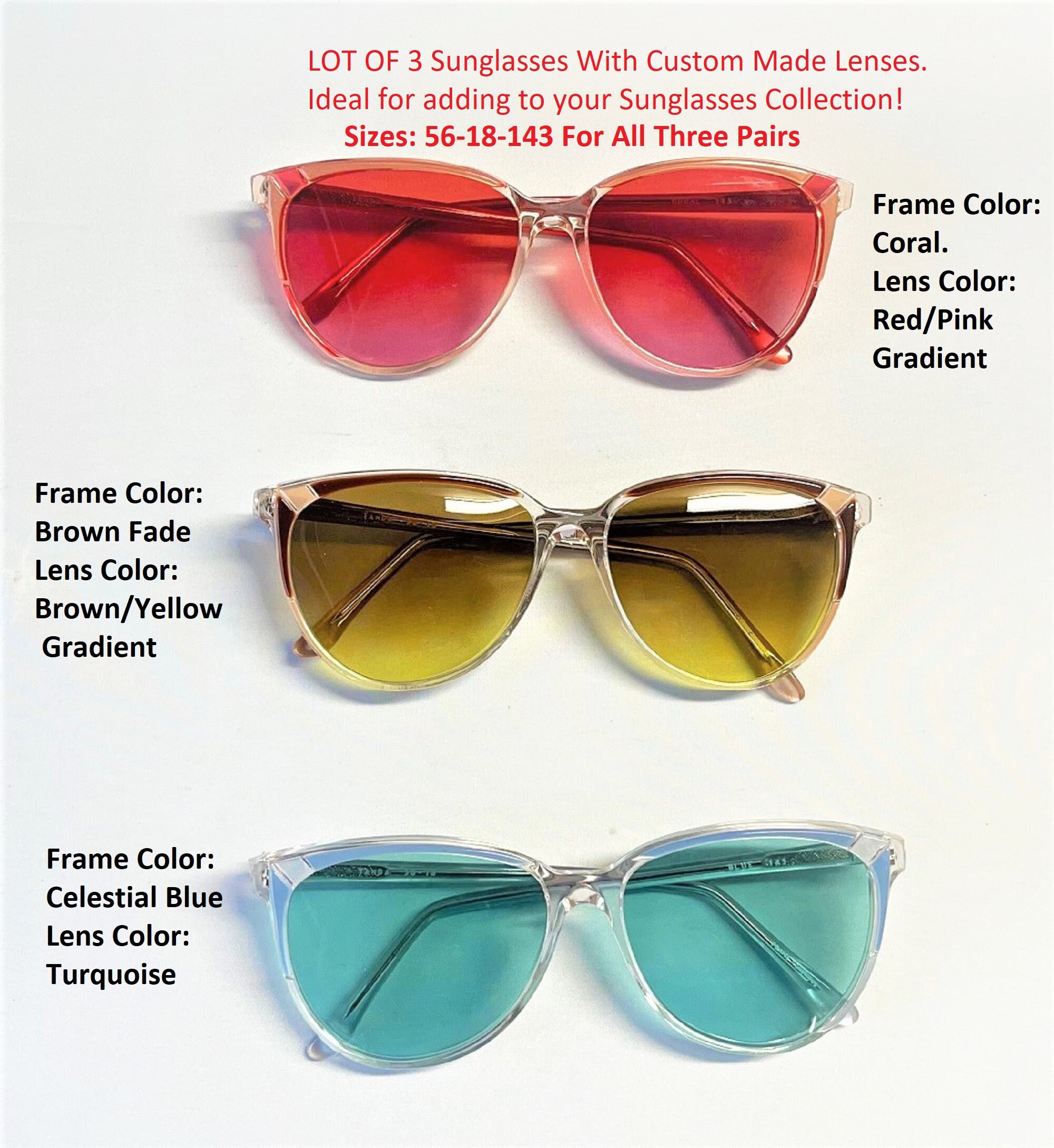 Custom Made Sunglass Frames