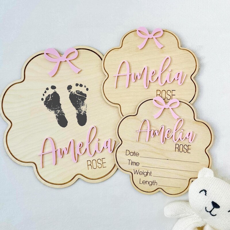 Wood Signs With Bows - Etsy
