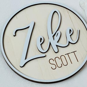 Personalized Baby Announcement Sign | Birth Stats Board | Newborn ...