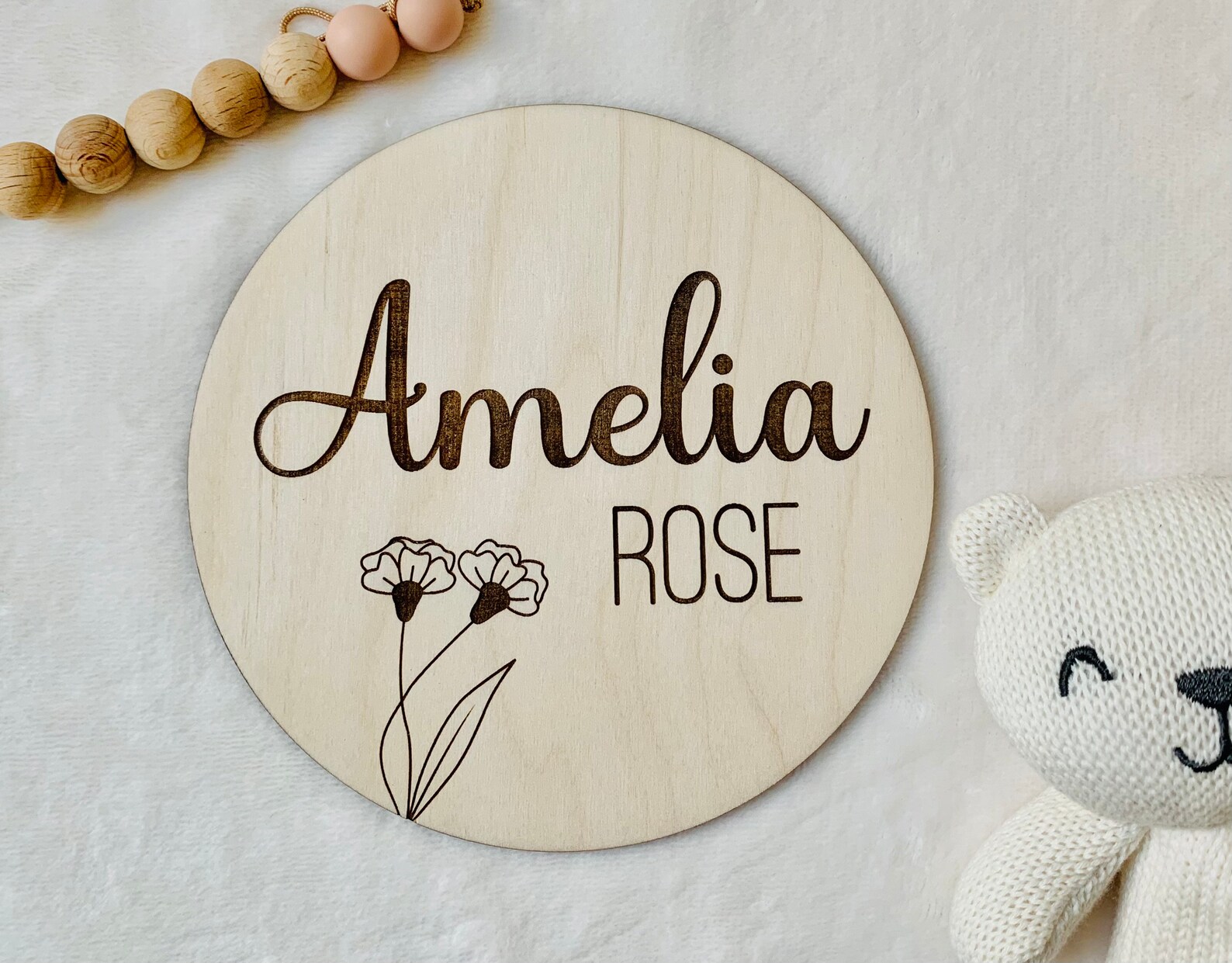 Baby Name Sign Birth Announcement Sign Baby Announcement - Etsy