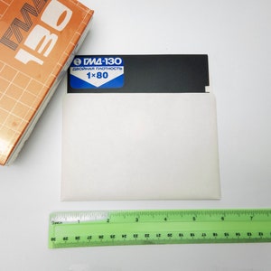 Floppy Disk Vintage Diskette 1980s Computer Soviet USSR Original - Etsy
