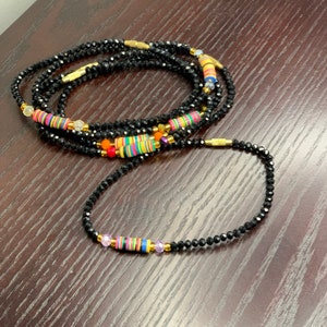 Authentic West African Crystal Anklet Beads for Women - Etsy