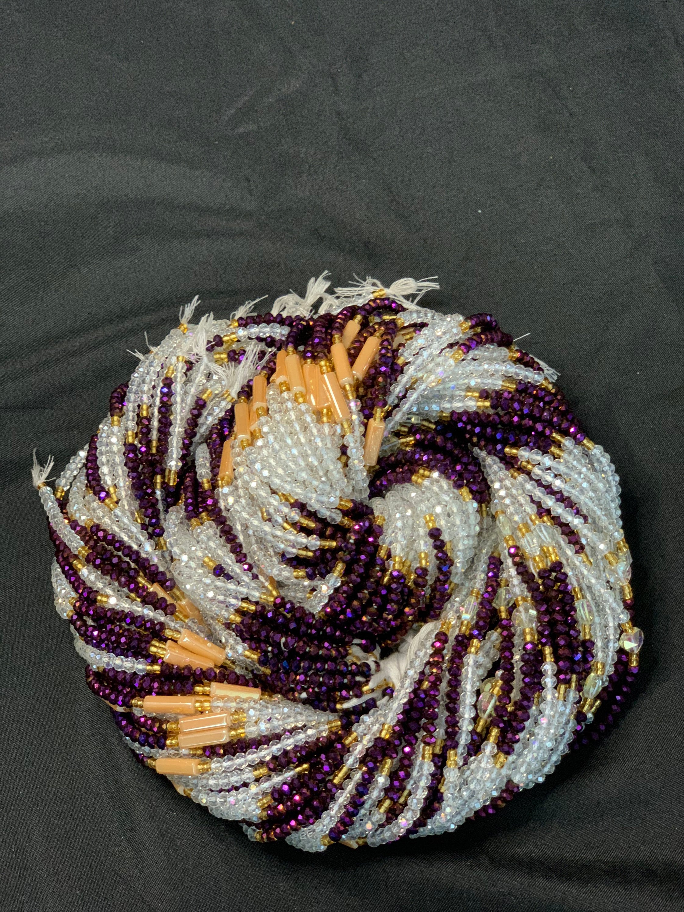 Authentic West African Crystal Waist Beads for Women style - Etsy