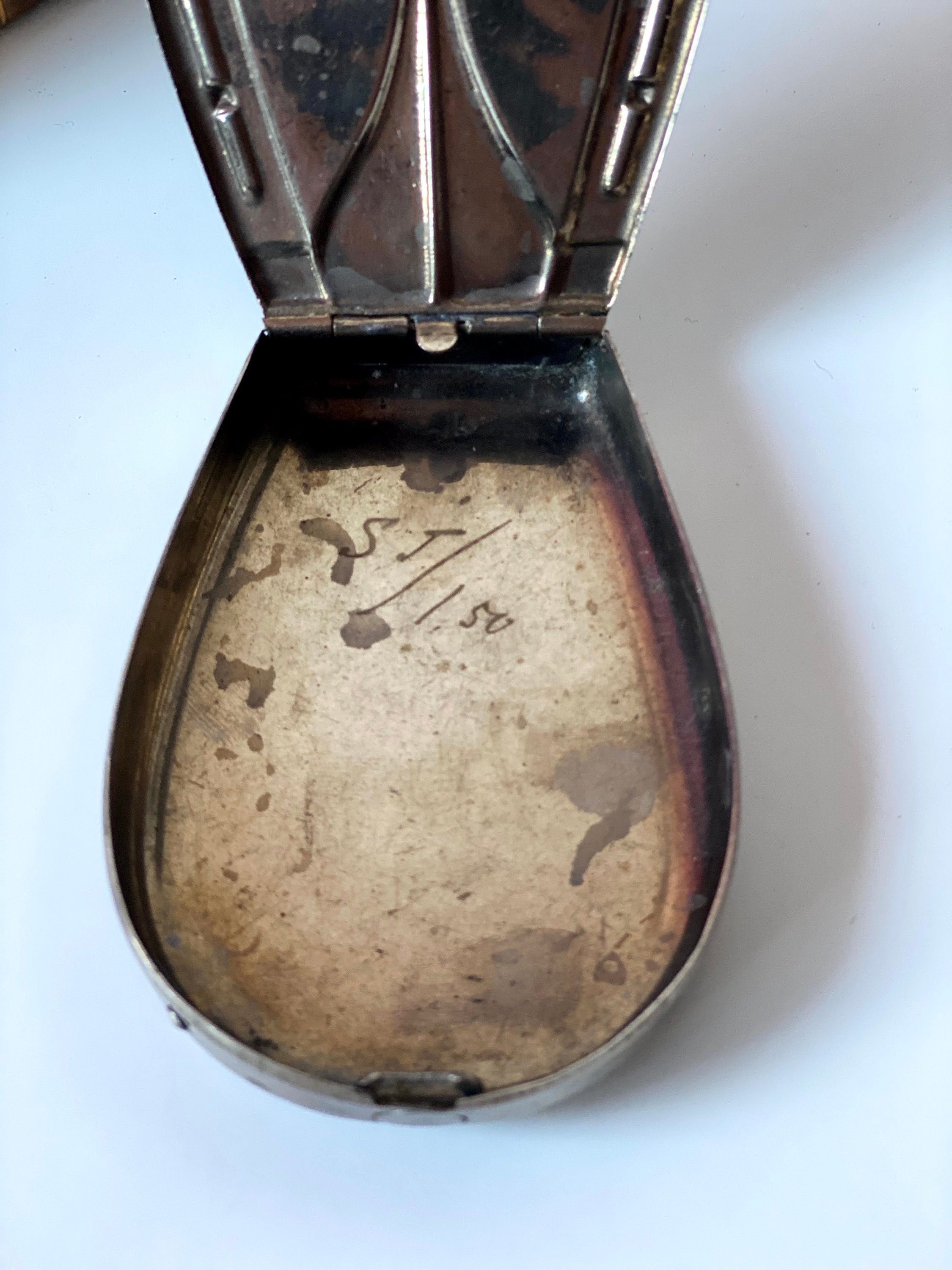 Snuffbox antique snuffbox silver snuff box vintage | Etsy