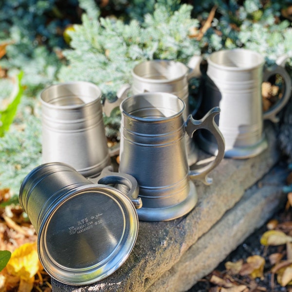 Large Pewter Mugs - Etsy