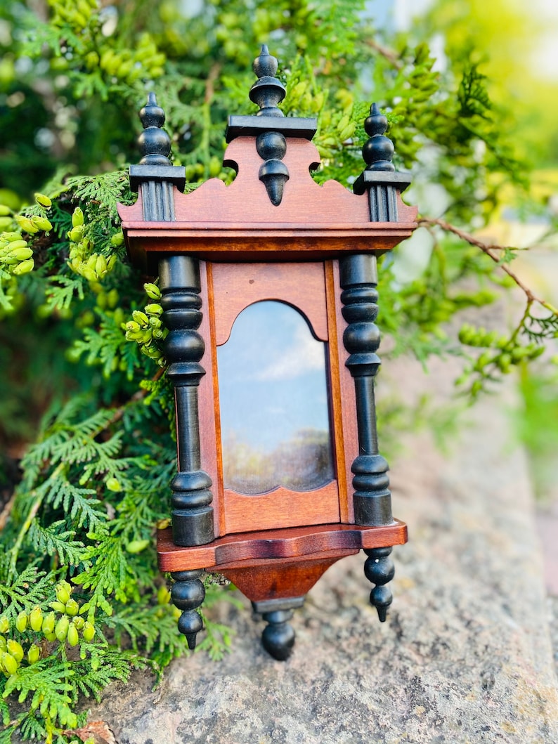 Antique Pendulum Junghans Wall Clock Box 1800s, Neo-renaissance 1800s ...