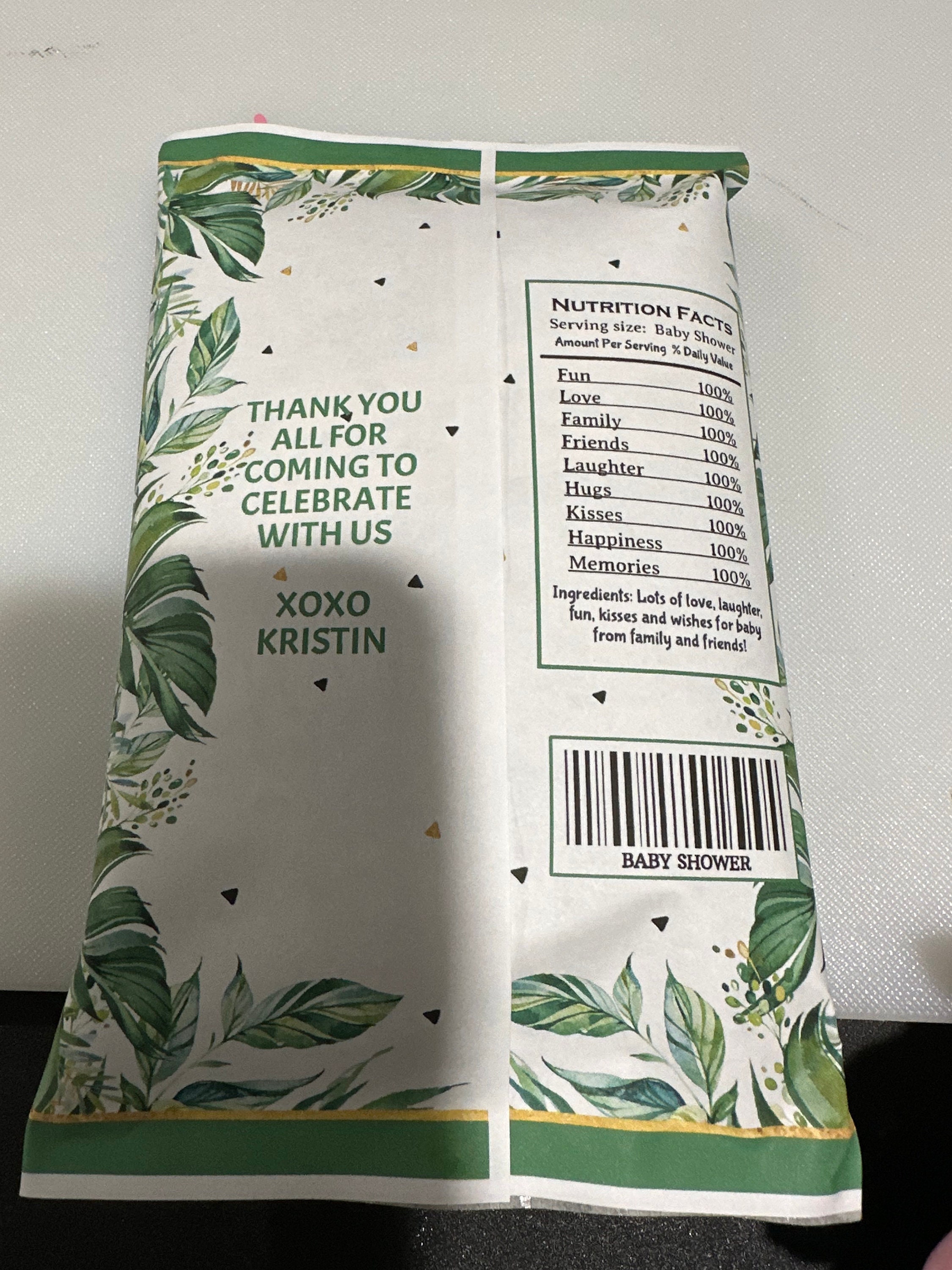 Custom Chip Bags - Etsy