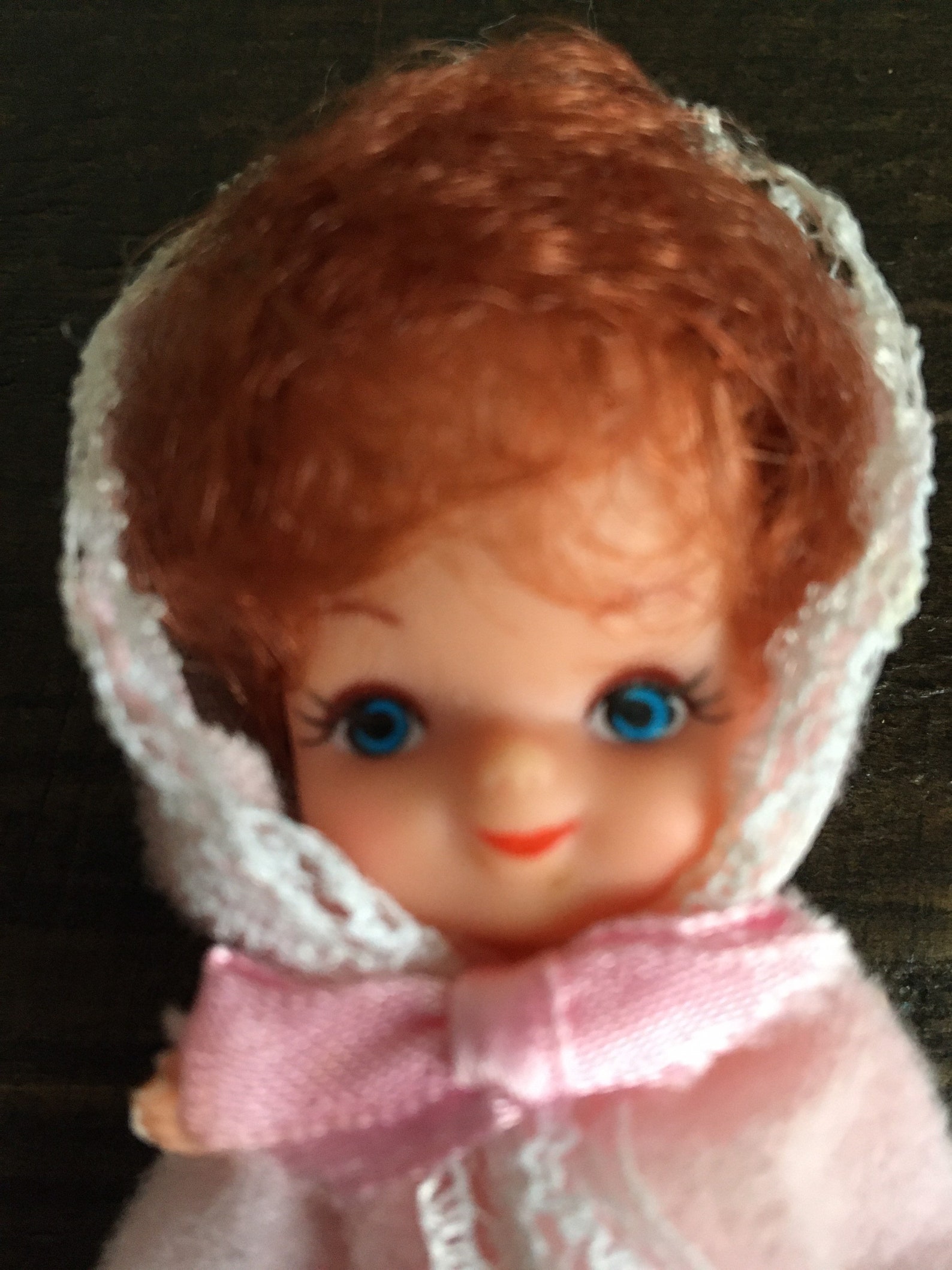 Vintage Tiny 3 Inch Redhead Doll - Etsy