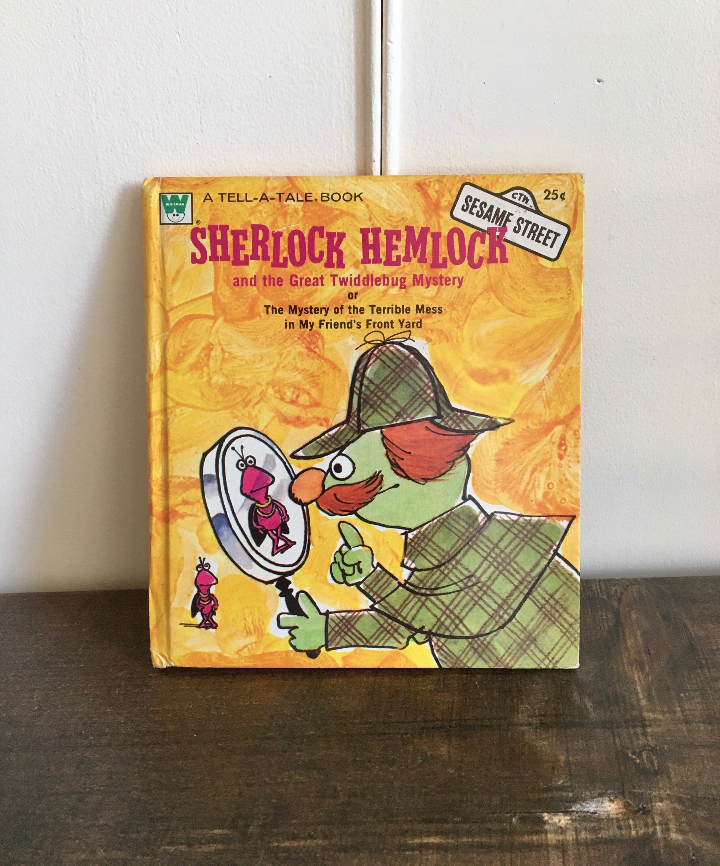Vintage Sesame Street Sherlock Hemlock Tell A Tale Book | Etsy