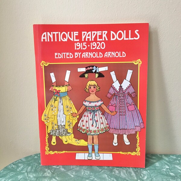 Antique Paper Doll - Etsy