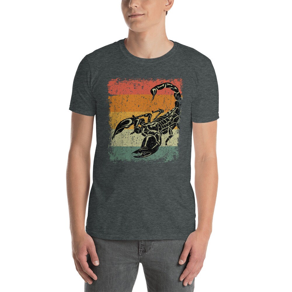 Retro Scorpio Gift Vintage Scorpion Unisex T-shirt - Etsy