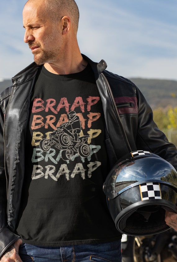 Vintage Braap Quad Biker Gift I ATV Four Wheeler Quad Bike | Etsy