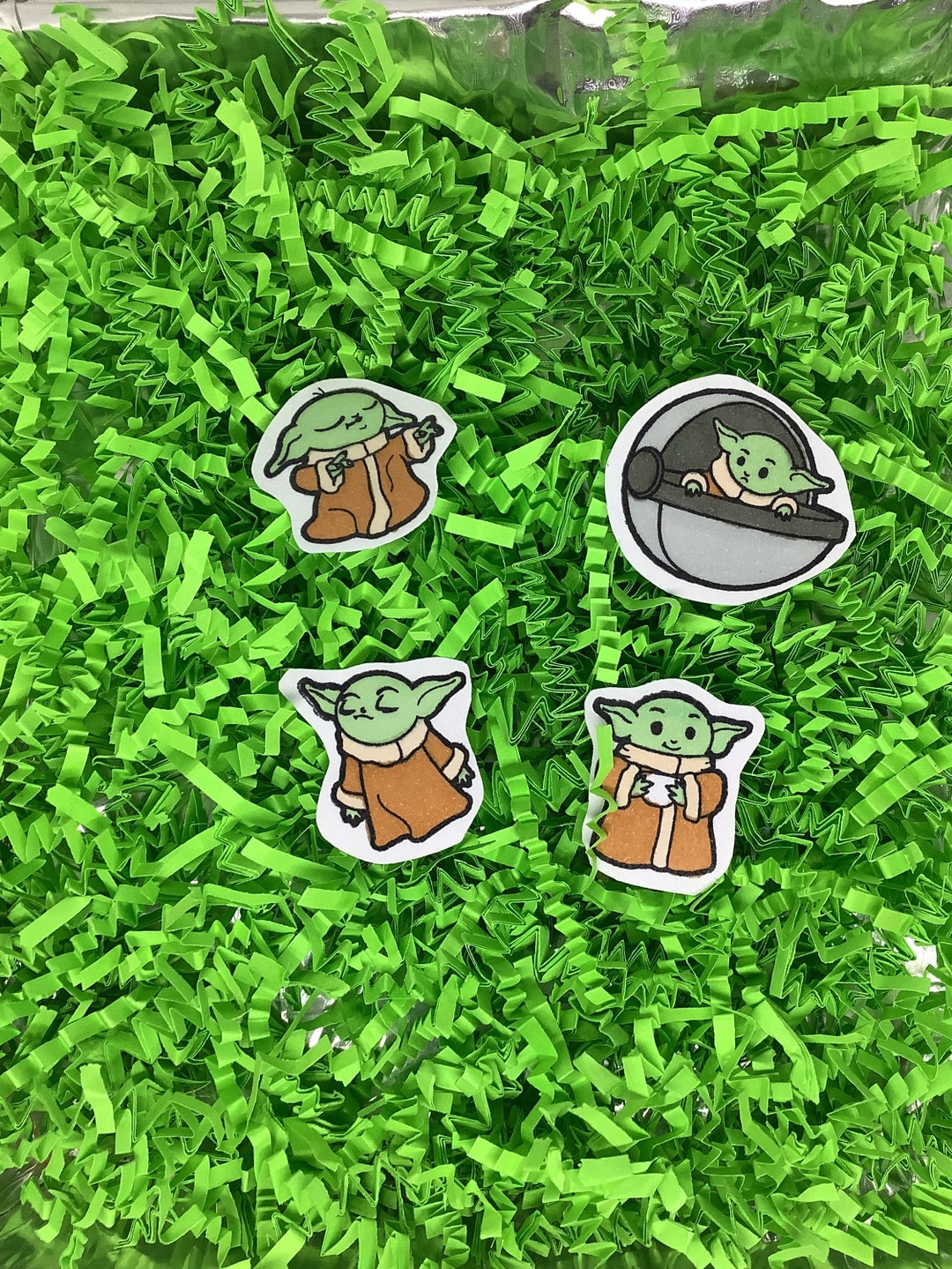 Grogu Sticker Pack - Etsy