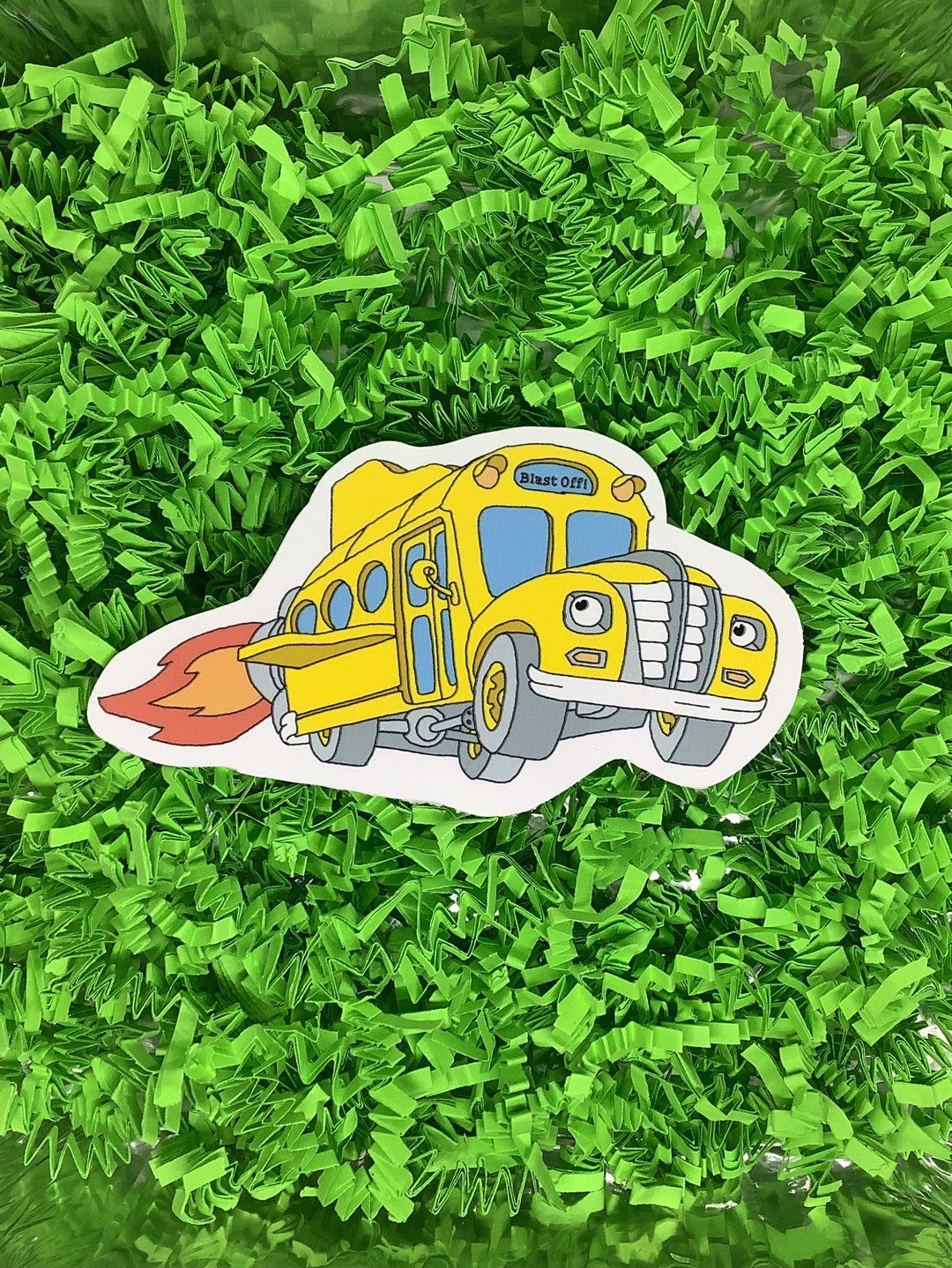 Magic School Bus Stickers - Etsy